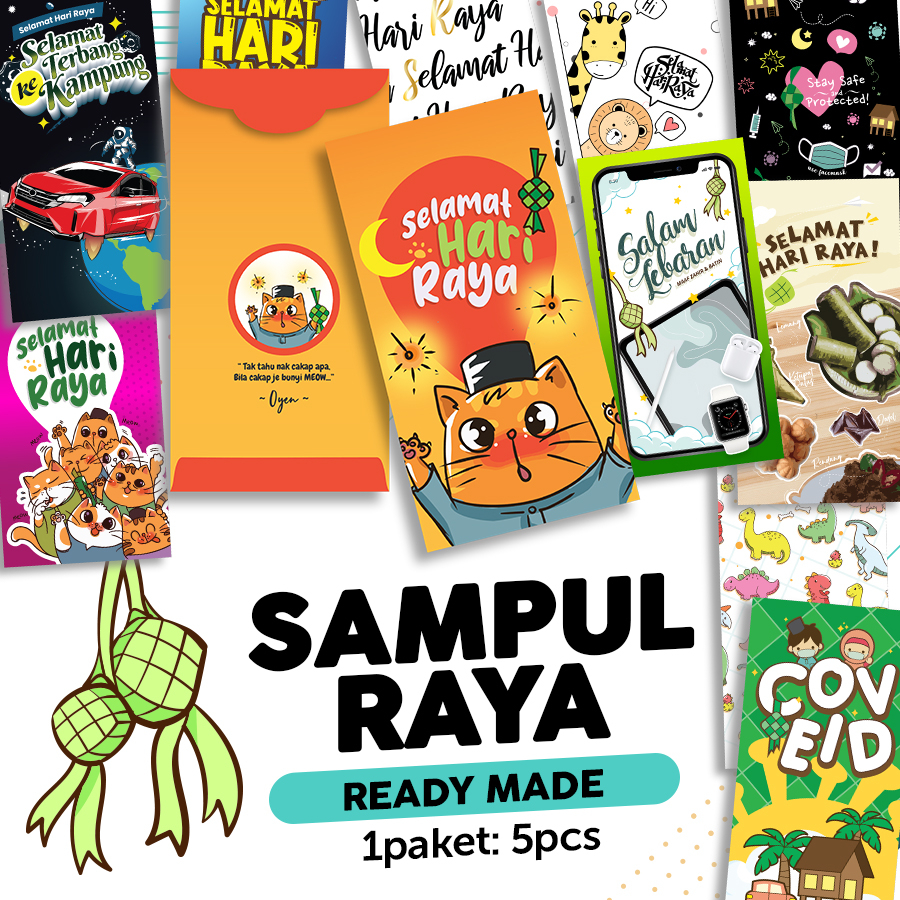 Sampul Raya 2024 (16 Koleksi Design Comel) | Shopee Malaysia