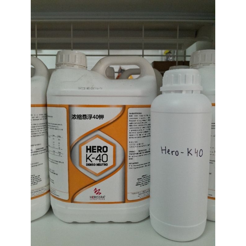 HEROGRA HERO K40 REPACK 1 LITER FOLIAR BUAH HIGH K POTASSIUM | Shopee ...