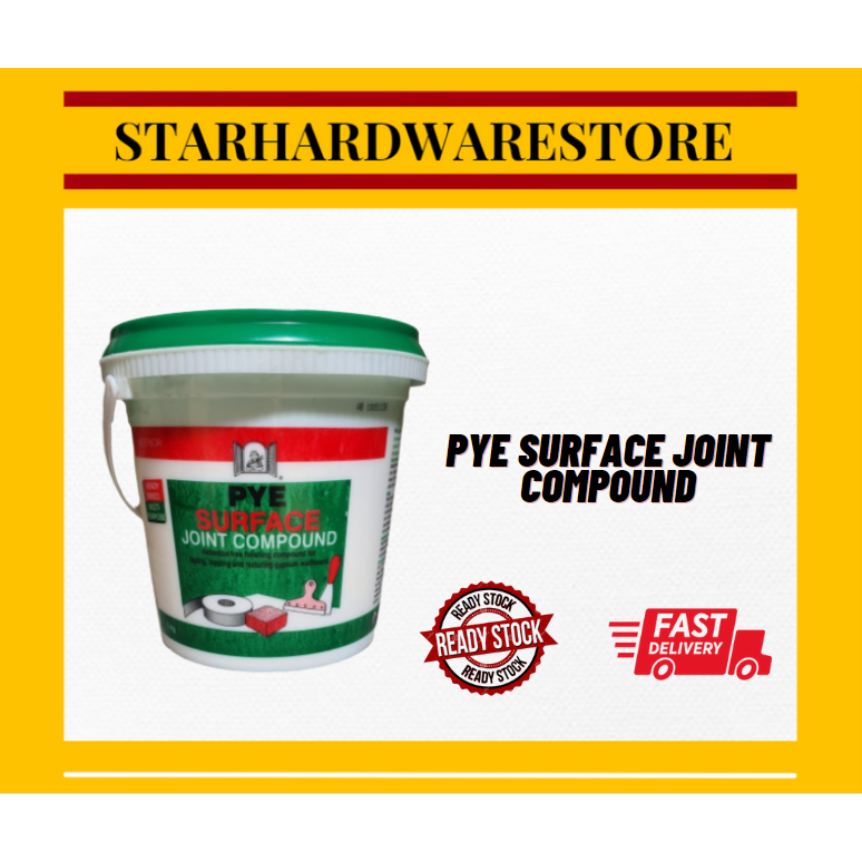 PYE SURFACE JOINT COMPOUND (1.5KG / 5KG) | Shopee Malaysia