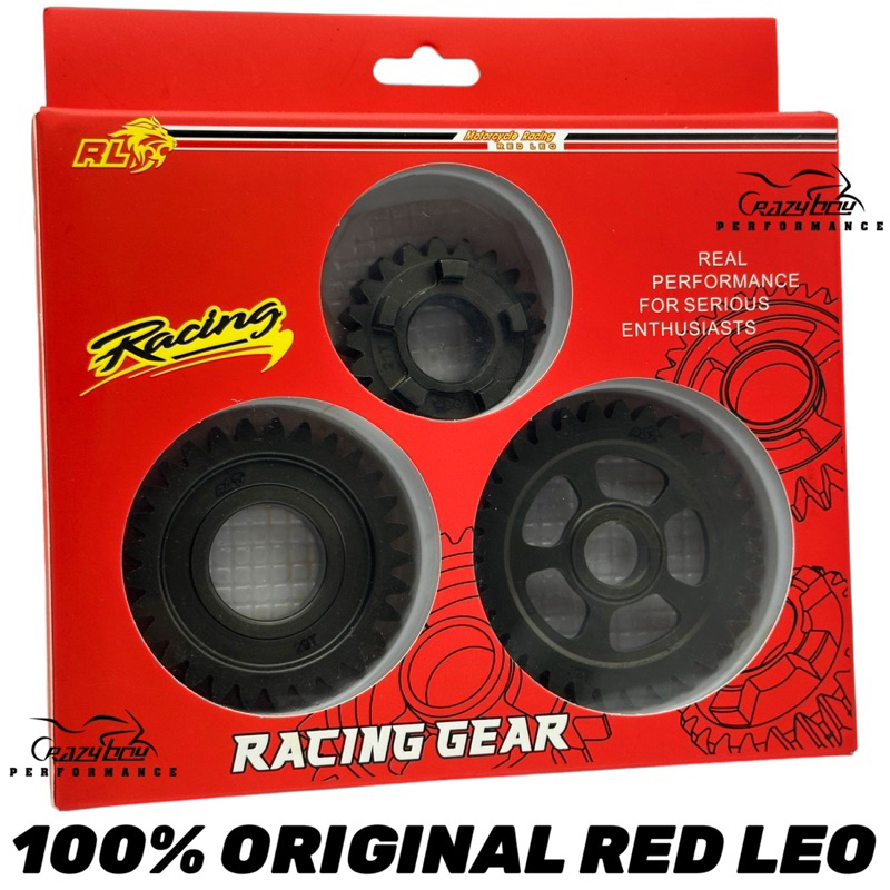 RED LEO 100% ORIGINAL GEAR BOX Y15ZR LC135 4S 1ST-32T/2ND-29T/ ATH-21T REDLEO GEAR BOX FULL SET ...