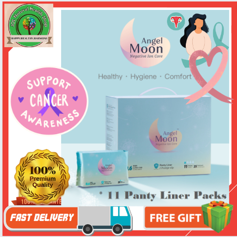 Angel Moon Anion Sanitary Pads ( Pantyliner Pad ) 11 Packs / Angel Moon ...