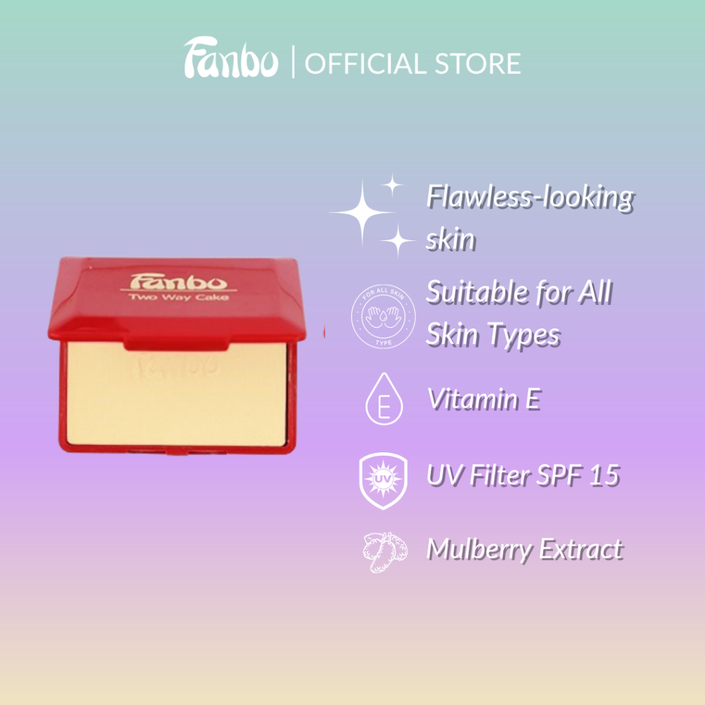 FANBO Fantastic Two Way Cake Compact Powder [Refill] 15g | Shopee Malaysia