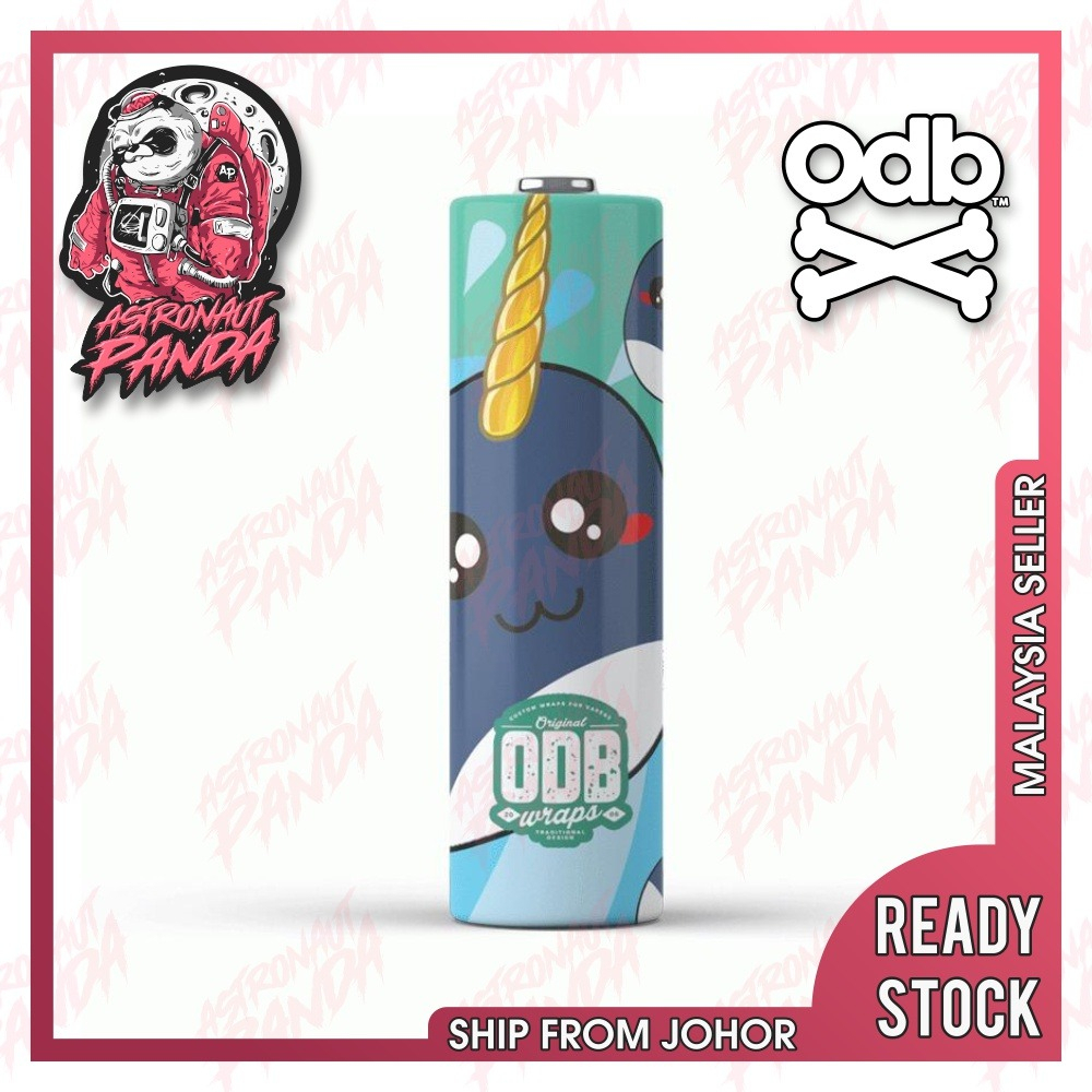 (Ready Stock) ODB Wraps 18650 Battery Wrap (Astronaut Panda) | Shopee ...