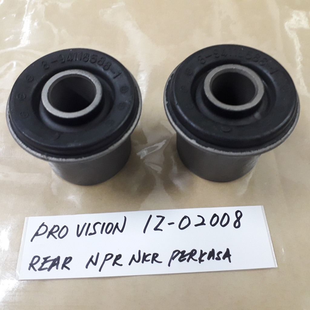 (2PCS PRO VISION IZ-02008) REAR (BELAKANG) (SHORT) IRON SPRING BUSH FOR ...
