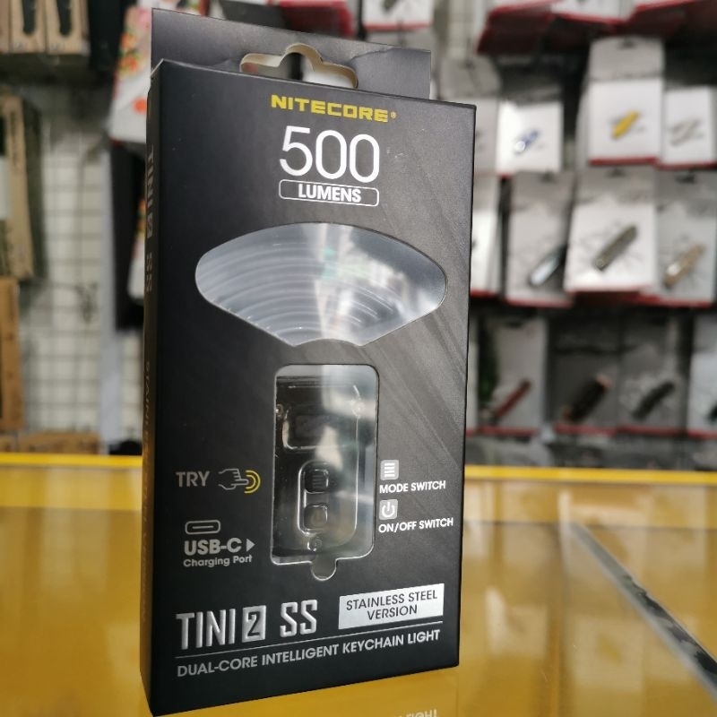 NITECORE TINI 2 SUPER MINI EDC KEYCHAIN SIZE FLASHLIGHT - 100% ORIGINAL ...