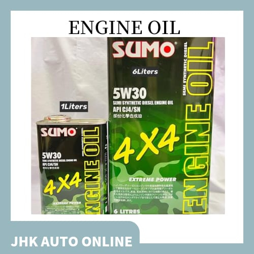 SUMO DIESEL ENGINE OIL 5W30 SEMI SYNTHETIC 1/6 LITERS | Shopee Malaysia