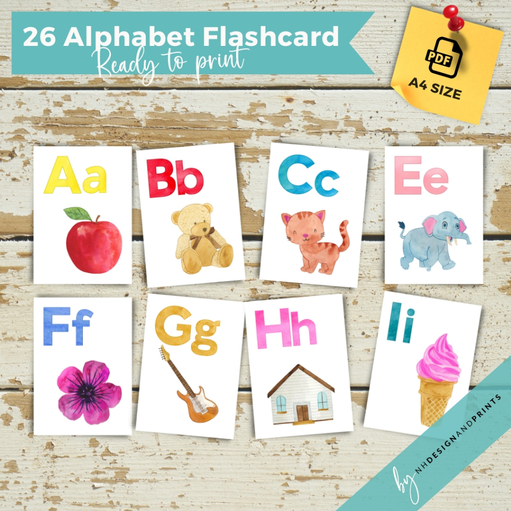 [PDF Soft Copy] Early Learning English Alphabet Letter | Kad Imbas ...