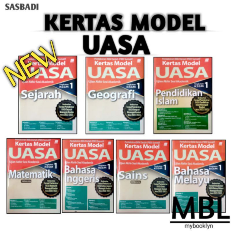 PENTAKSIRAN BILIK DARJAH (PBD) KERTAS MODEL UASA TINGKATAN 1 | Shopee ...