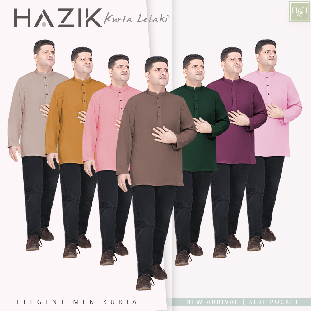 🔥 New Arrival 🔥 Elegant Hazik Kurta for Muslim Men by M&R Muslimah Styles V1 | Shopee Malaysia