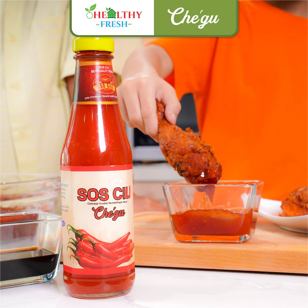 Sos Cili Botol Sos Pencicah Halal Sedap Serbaguna Penambah Perisa ...