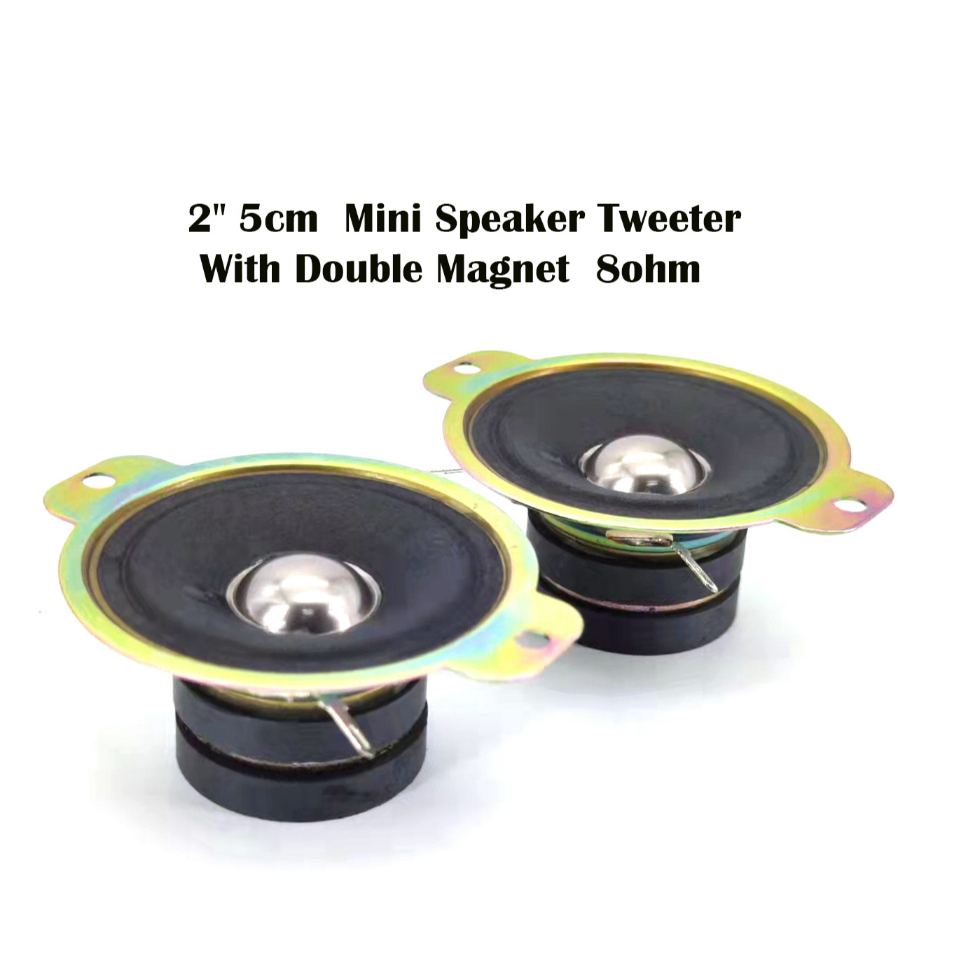 2" 5cm Mini Speaker Tweeter With Double Magnet 8ohm *** READY STOCK ...
