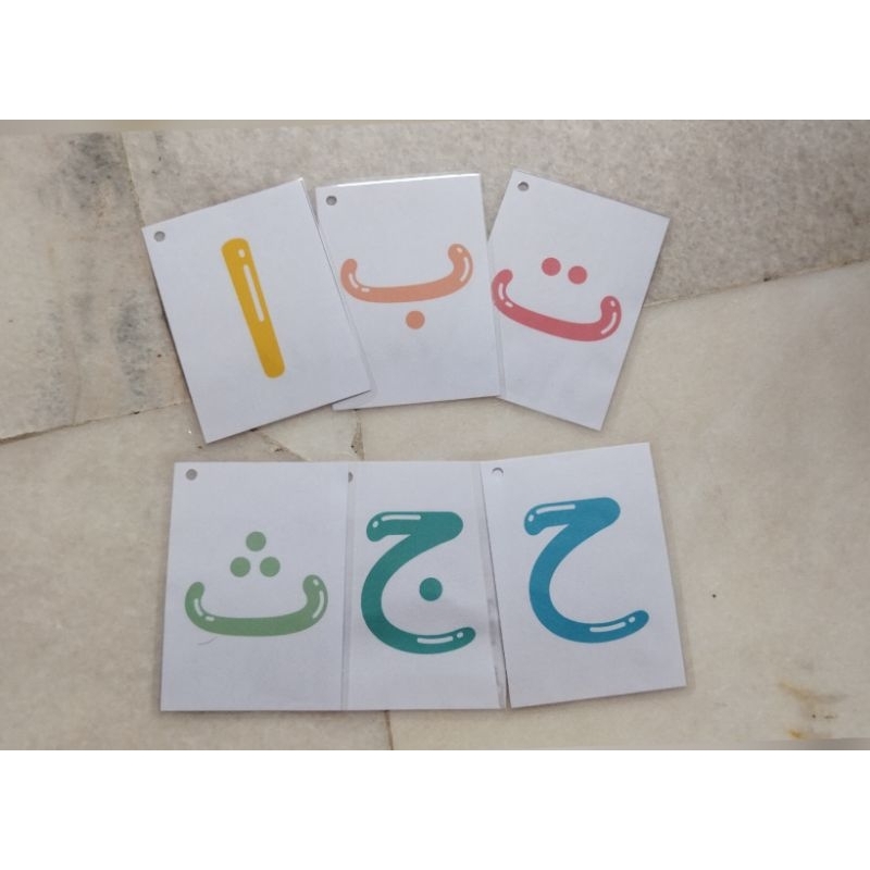 Flashcards Hijaiyah |Arabic Alphabet | Shopee Malaysia