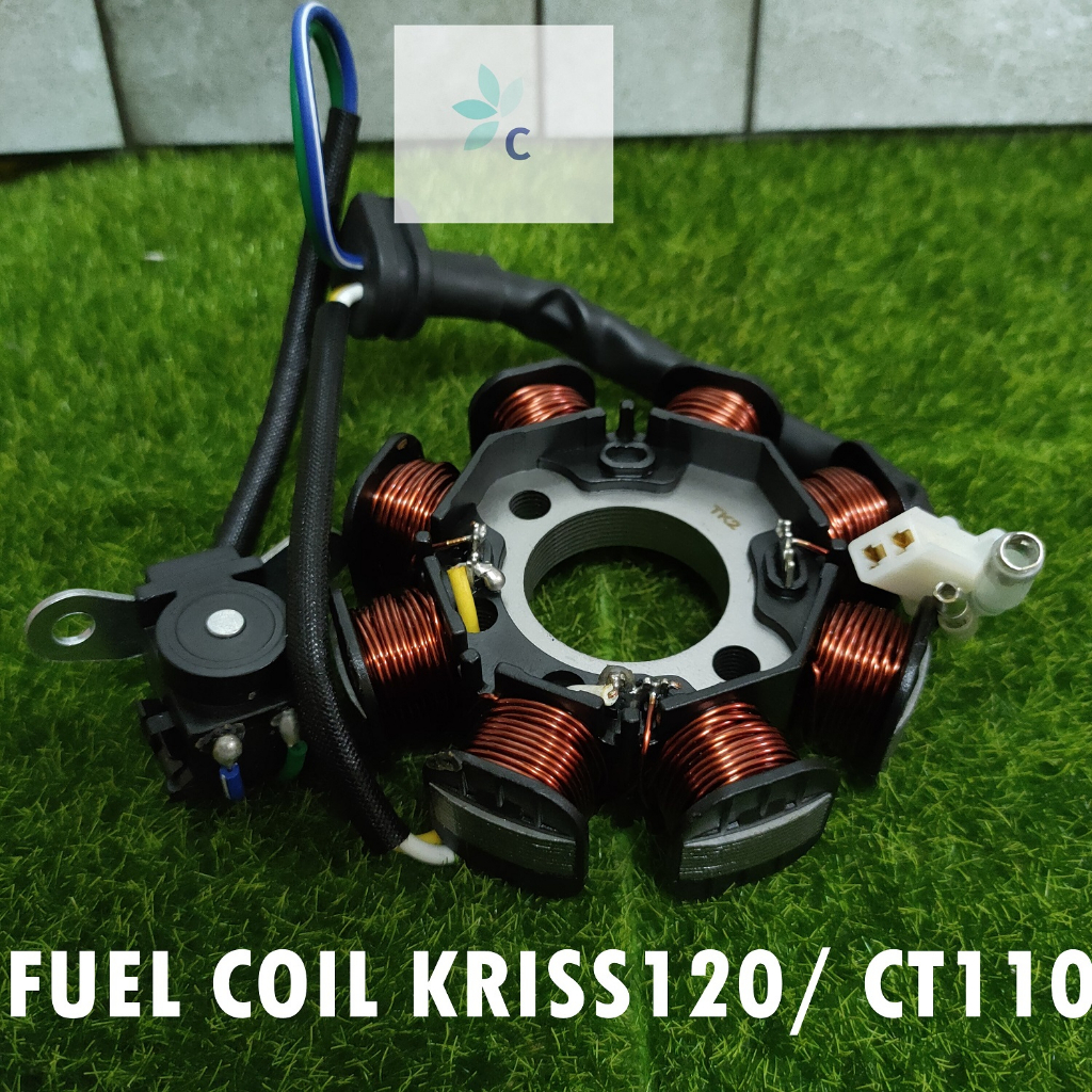 KRISS120 CT110 SPEED FUEL COIL ASSY STATOR COIL MAGNET COIL KOIL MAGNET ...