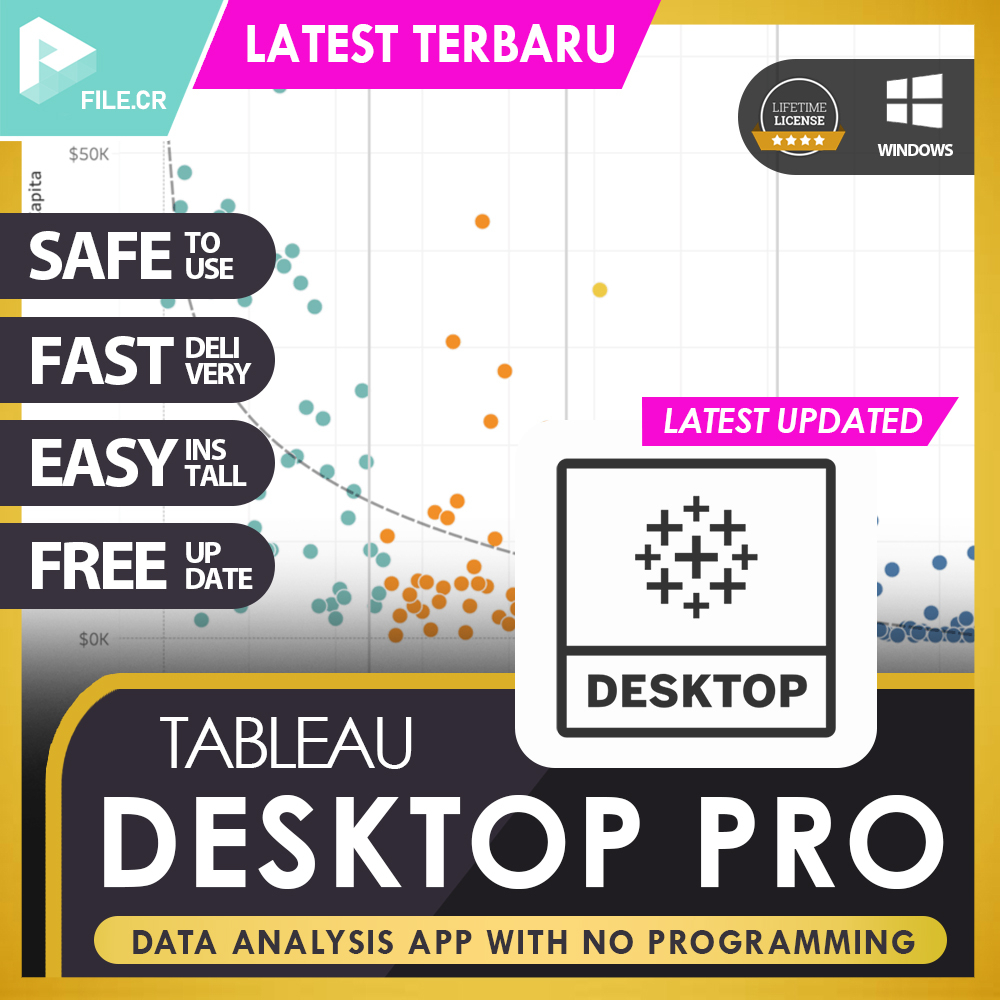 Tableau Desktop 2020.1.2 Professional 💯 EASY INSTALL 💯 LIFETIME PREMIUM ...