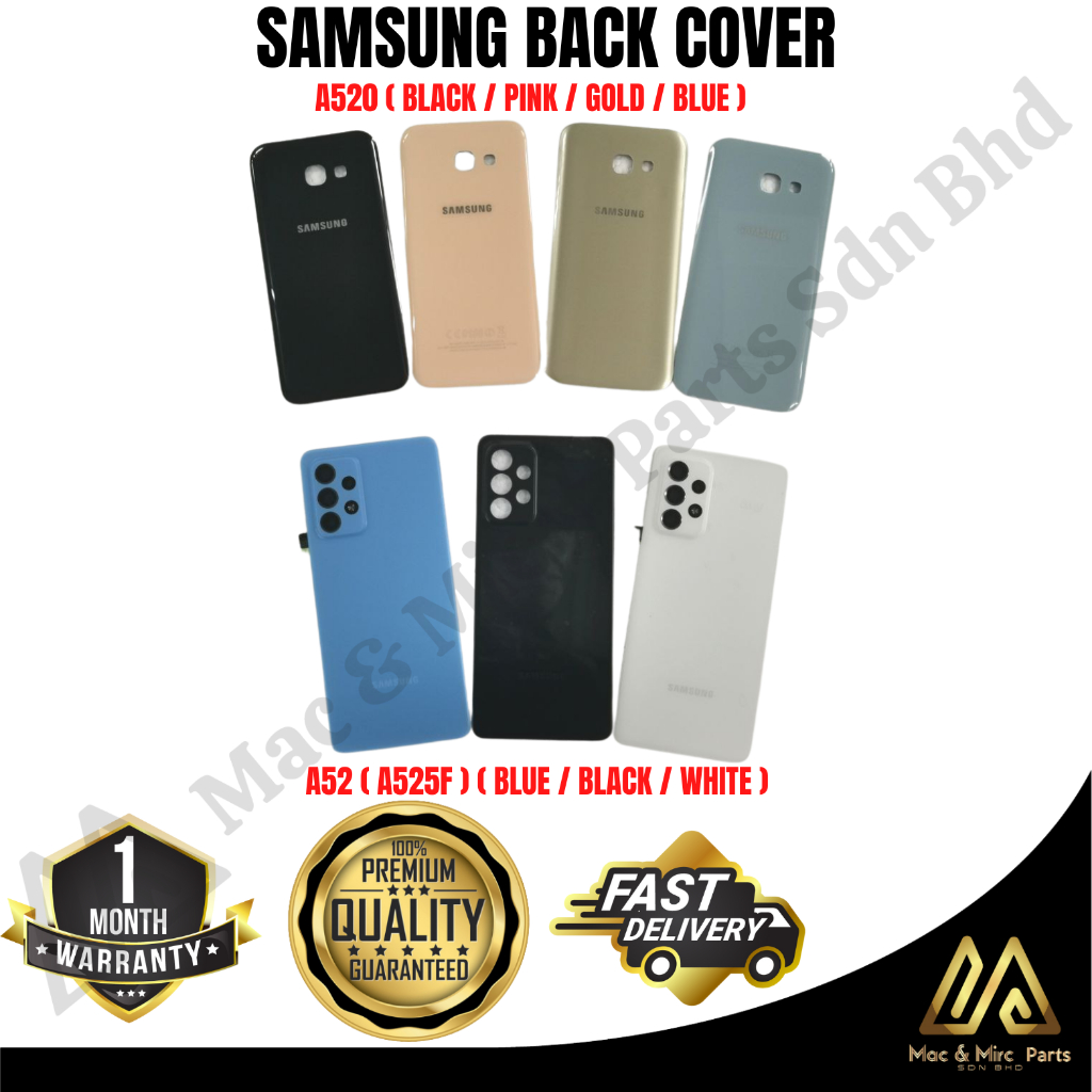 SAMSUNG A520 / A52 ( A525F ) BACK COVER ( READY STOCK ) | Shopee Malaysia