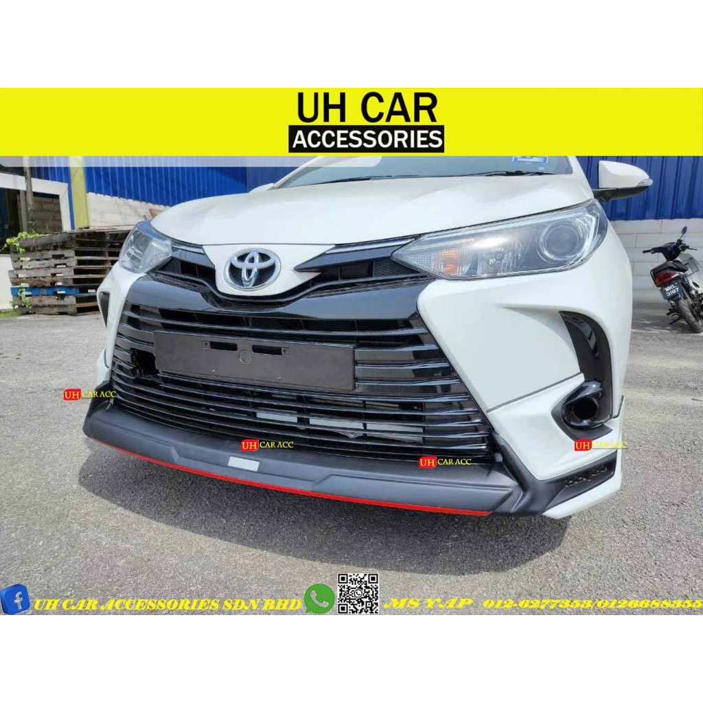 TOYOTA VIOS YARIS 2021 2022 DRIVE 68 ABS BODYKIT WITH PAINT | Shopee ...