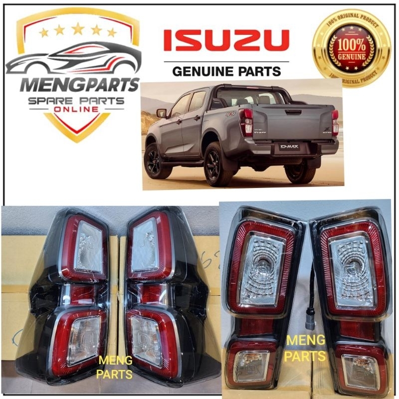 ORIGINAL ISUZU D MAX 2022Y FULL SPEC LED * BLACK BASE * TAIL LAMP ASSY ...