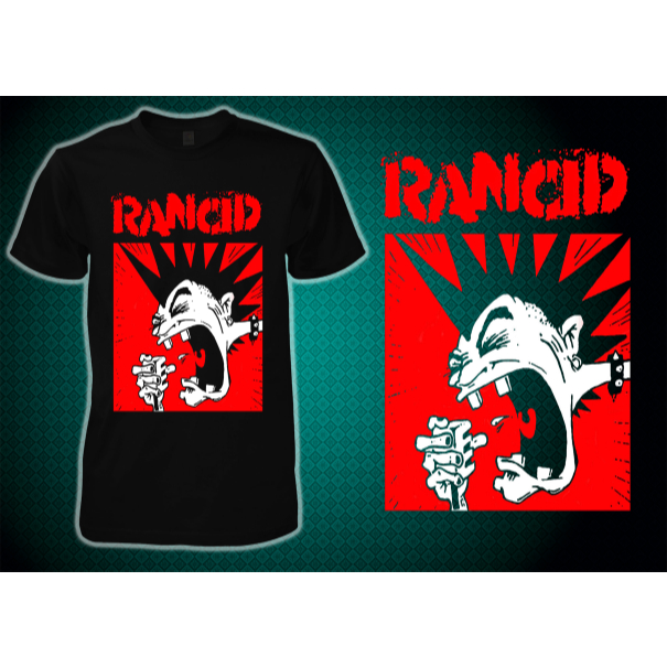 Baju Tshirt BAND RANCID Custom Murah dan Berkualiti Tinggi - High ...