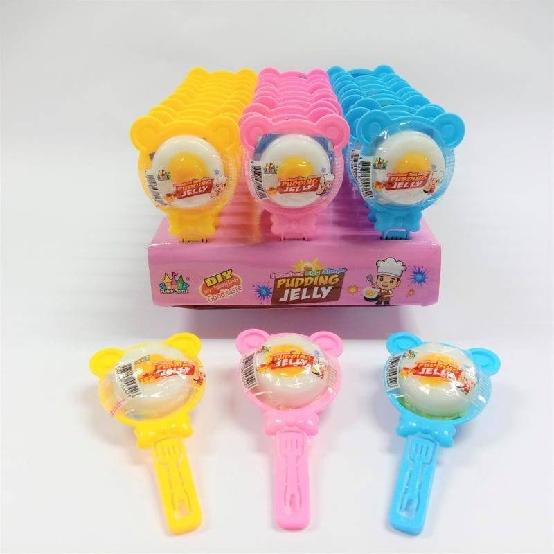 BORONG VIRAL: 30 Pcs Jayer Pudding Jelly Pop Candy 20g HALAL (LOCAL ...