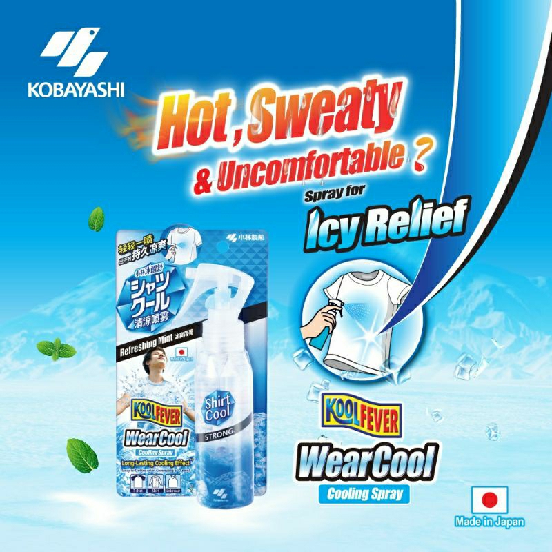 KOOL FEVER SPRAY ICY RELIEF | Shopee Malaysia