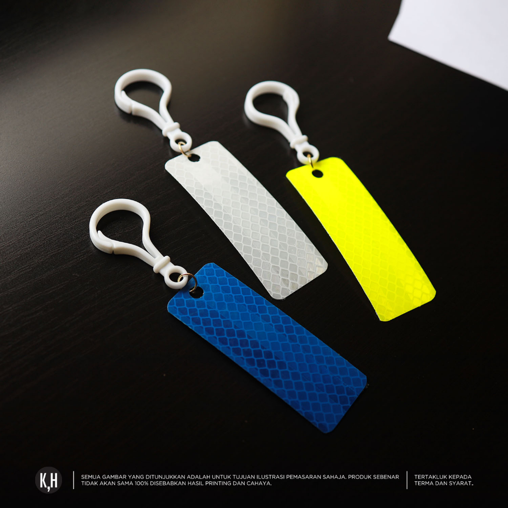 Multicolor Plastic Reflective / Tape Reflective Pendant / Waterproof ...