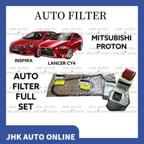 MITSUBISHI LANCER CY4 ASX PROTON INSPIRA AUTO FILTER FULL SET | Shopee ...
