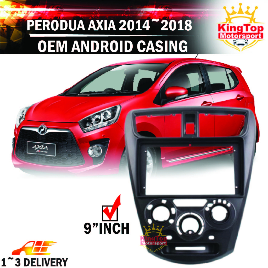 Perodua Axia 2014-2018 9" Android Player Casing | Shopee Malaysia