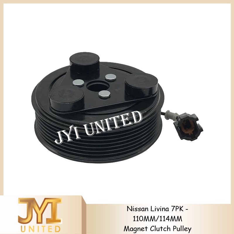 Nissan Livina 7PK ( 110MM/114MM ) Aircond Compressor Magnet Clutch Pulley | Shopee Malaysia