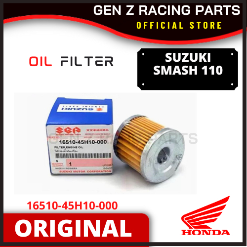 Oil Filter Suzuki Smash 110 Oil Filter Engine Oil (Original) | Shopee ...