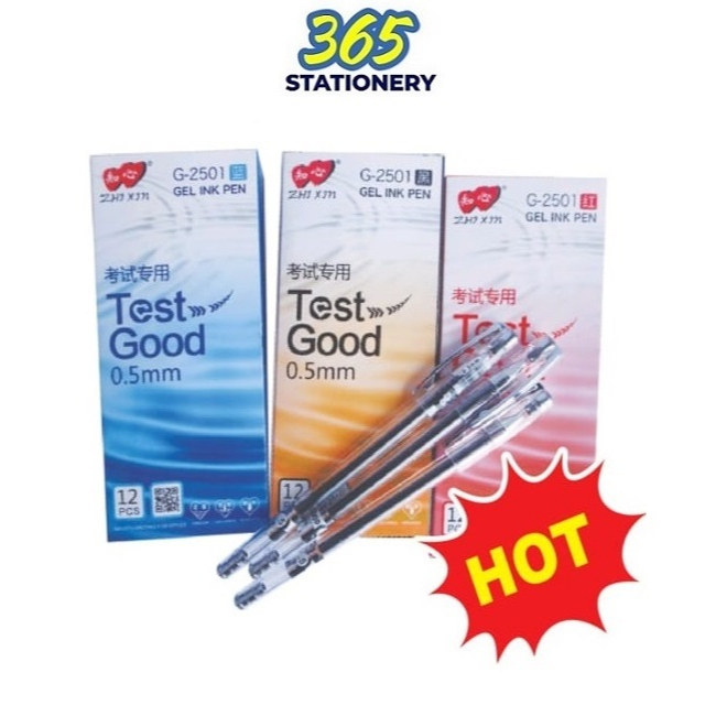 G-2501 Test Good Gel Pen ( 12pcs/box ) | Shopee Malaysia