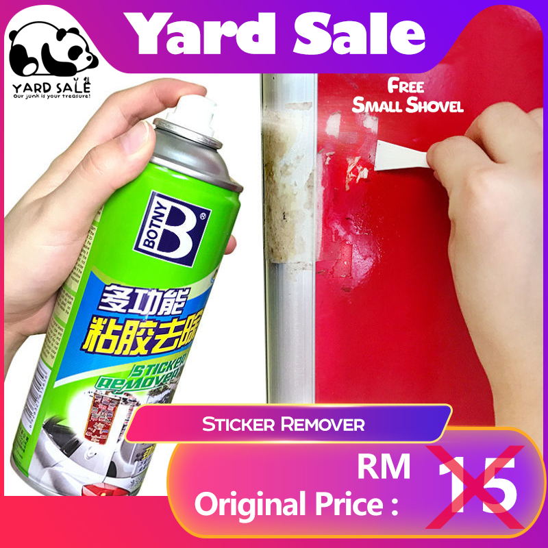 Yard Sale - Sticker Remover Spray sticker Cleaner Glue Remover cleaning ...