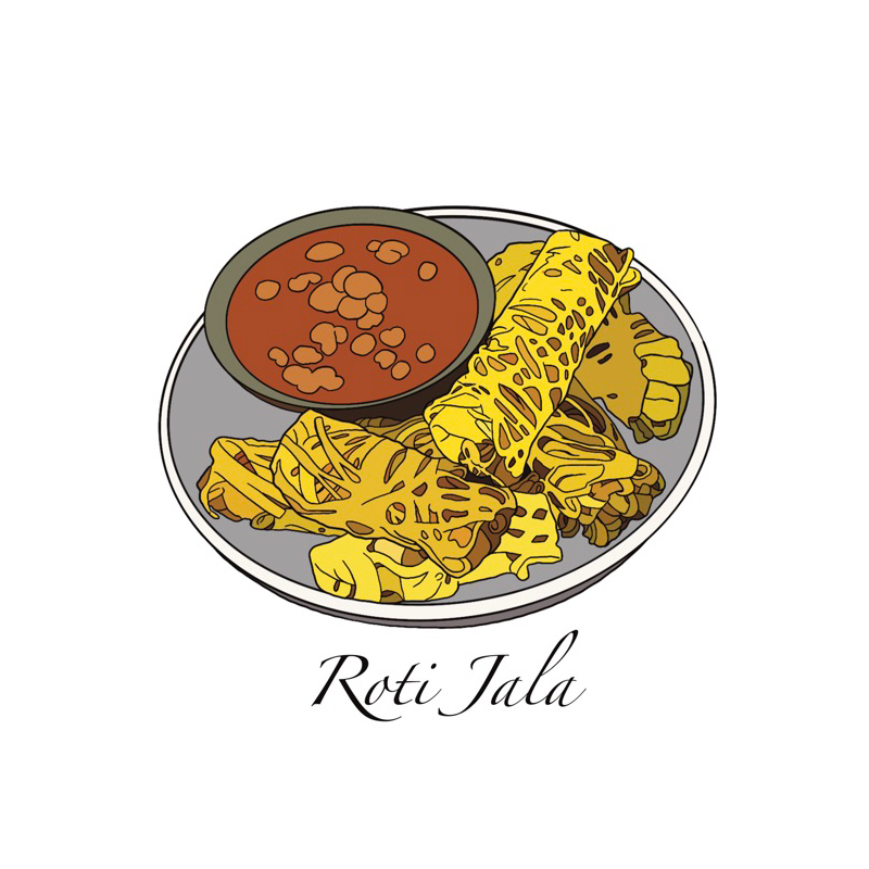 Lukisan Roti Jala Jpeg Soft Copy | Shopee Malaysia