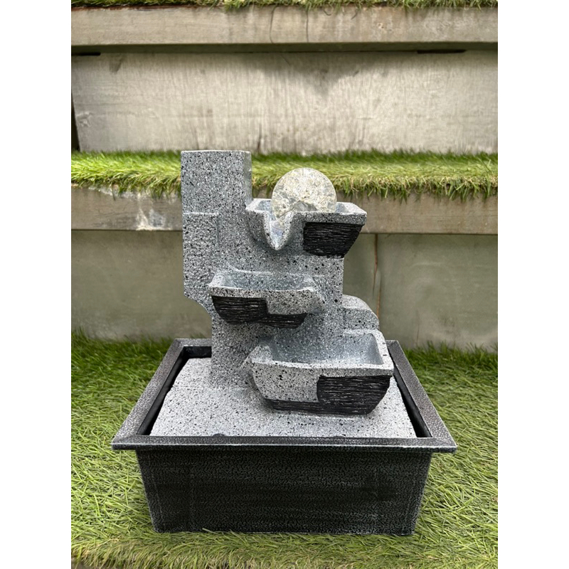 Fountain / Water Feature / Fiber Waterfall Deco SLS-LX1938 | Shopee ...