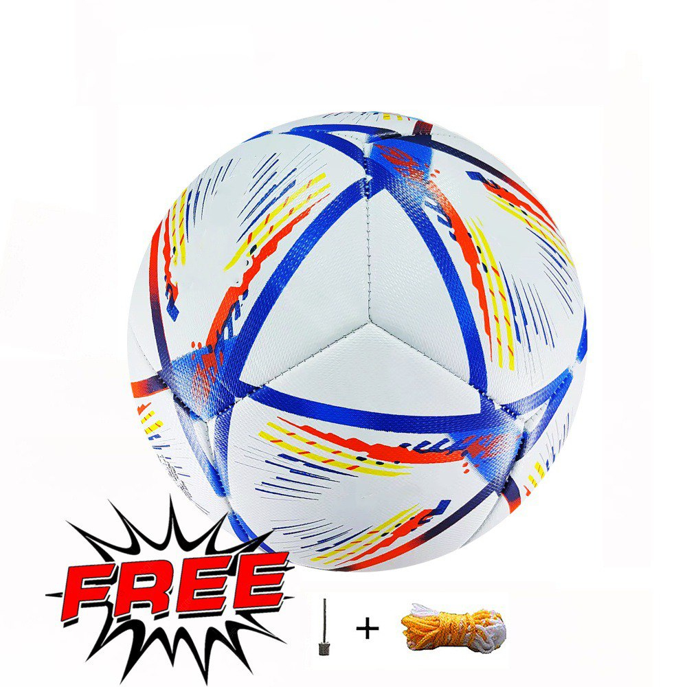 UNIPLAY 100% Quality Size 5 Bola Sepak Premium Football Saiz 5 Soccer ...