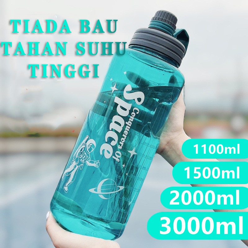 【Ready Stock】Cerek berkapasiti besar/cerek air sukan luaran 1500ML、2000ML、3000ML | Shopee Malaysia