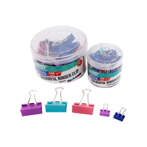 ASTAR COLOURFUL BINDER CLIP (All Size) | Shopee Malaysia