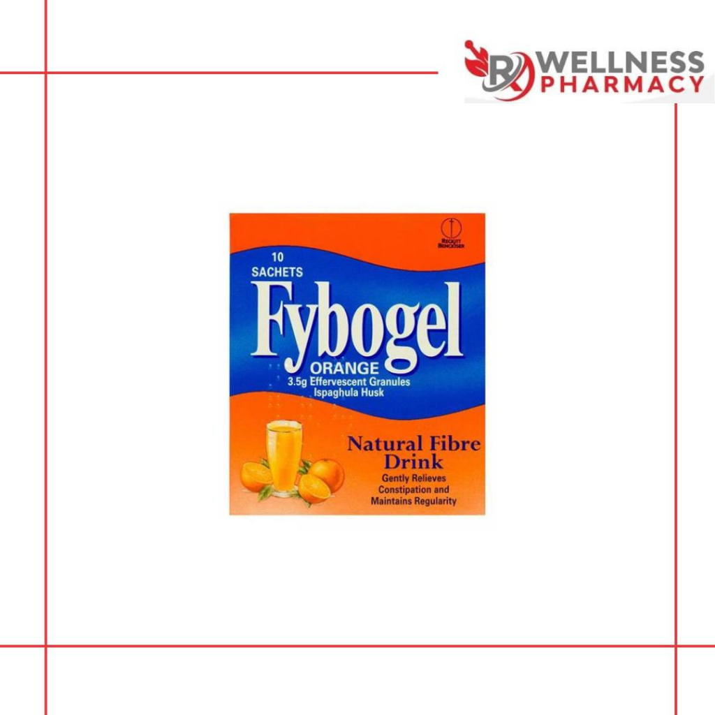 Fybogel Natural fiber drink (Orange Flavor) 10 Sachet | Shopee Malaysia