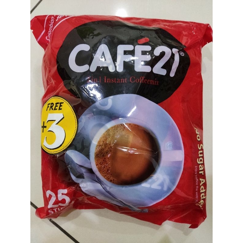Cafe 21 2in1 Instant Coffee Mix | Shopee Malaysia