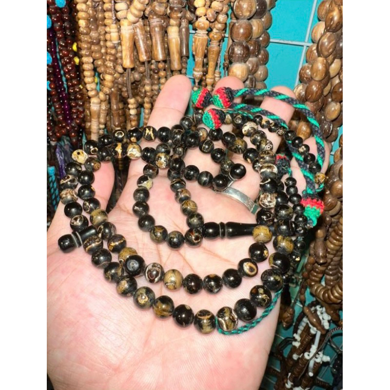 TASBIH YUSER LAUT MERAH GOLD ORIGINAL MESIR | READY STOK MALAYSIA ...