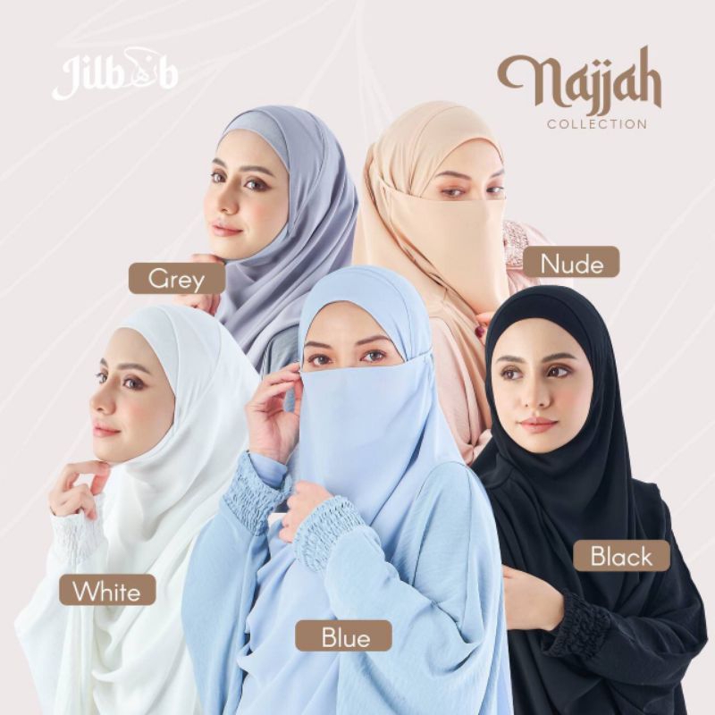 JILBAB NAJJAH NEELOFA JUALAN AMAL | Shopee Malaysia
