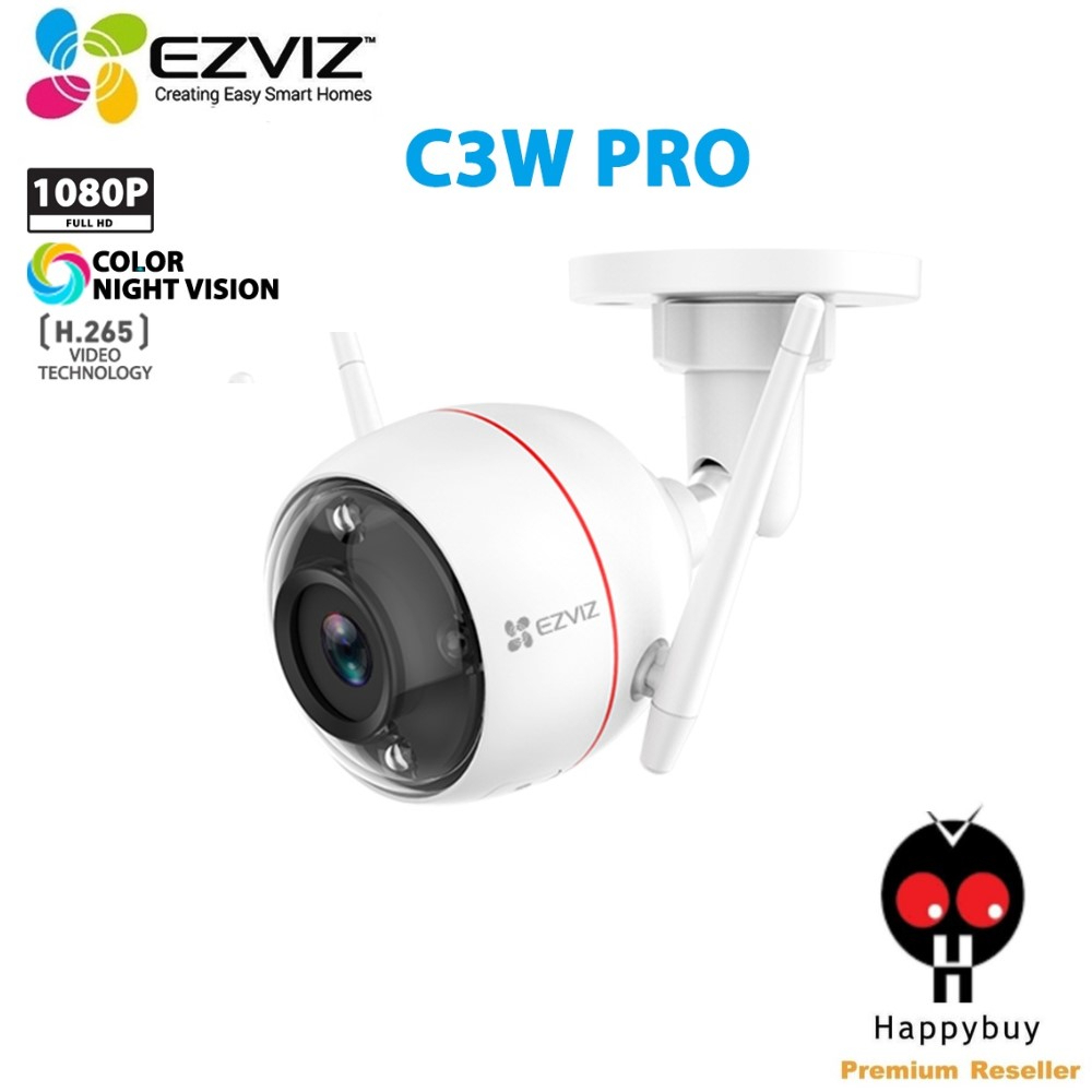 EZVIZ C3W PRO (2MP) Wireless Outdoor IP66 Wi-Fi Security CCTV IP Camera ...