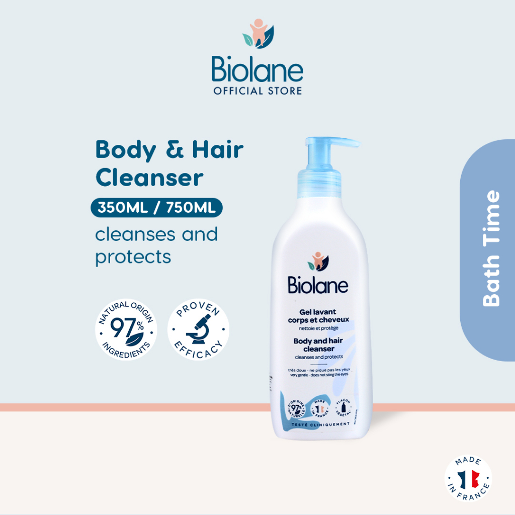 Biolane Body and Hair Cleanser (350ml/750ml) *Exp Mar 2025 | Shopee ...