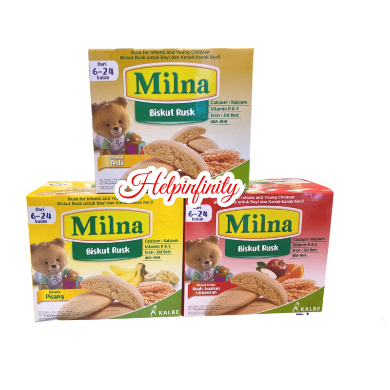 Milna Biskut Rusk 130g | Shopee Malaysia