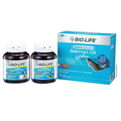 Biolife Omega-3 Salmon Fish Oil 1000mg (exp:1/25) | Shopee Malaysia
