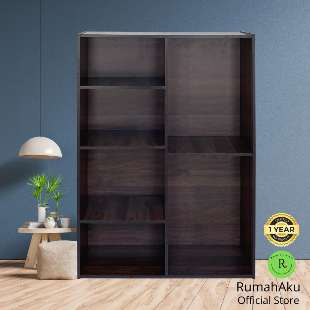Ready Stock 6 Tier Bookshelf Rumahaku Diy Utility Shelf Multipurpose