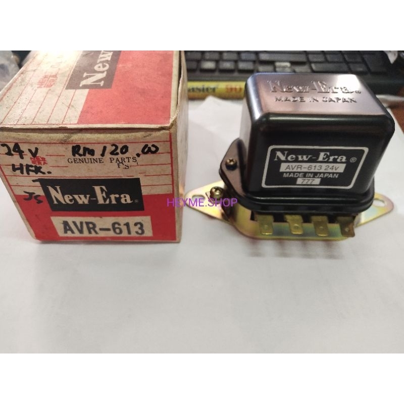 AVR-613 NEW-ERA TYPE VOLTAGE REGULATOR 24V ISUZU RELAY ALTERNATOR ...