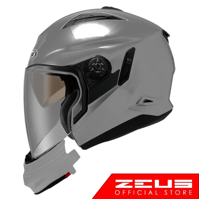 ZEUS HELMET ZS-613 WITH DOUBLE VISOR | Shopee Malaysia