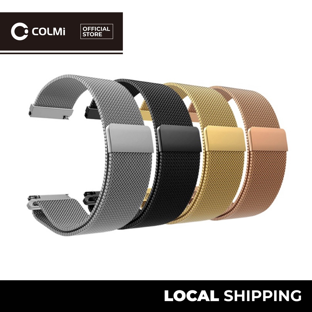 Milan Mesh Magnetic Steel Strap (20mm) | Shopee Malaysia