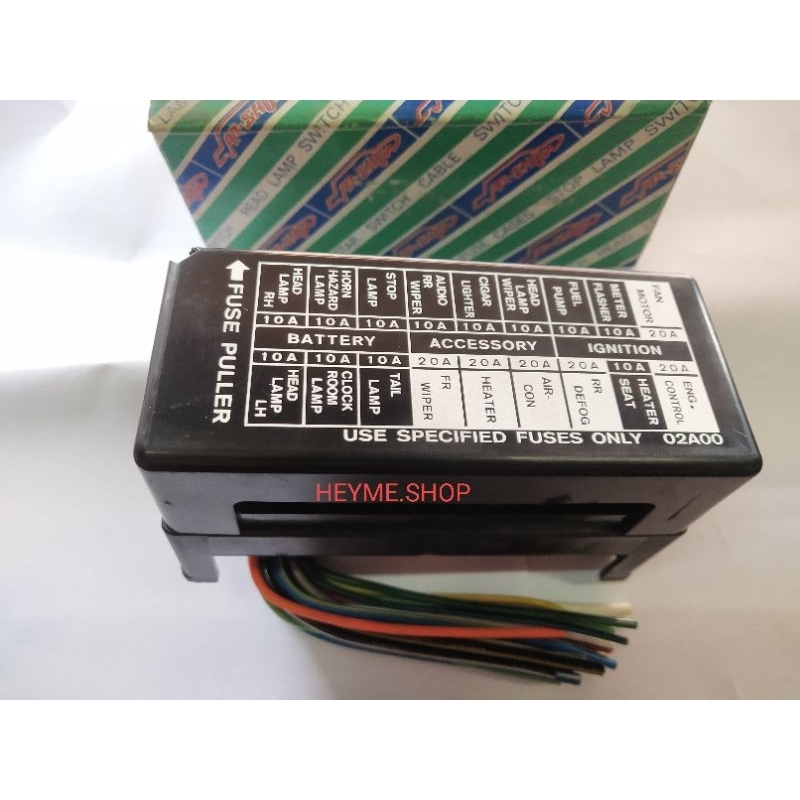 NISSAN SUNNY B11 130Y FUSE BOX CAR SHOW MADE IN TAIWAN | Shopee Malaysia