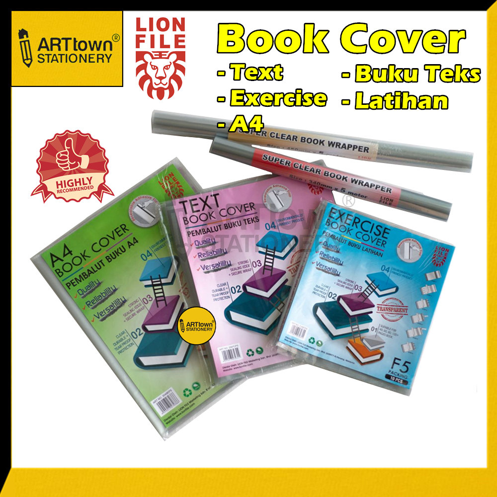 Lion File Book Cover /Pembalut Buku (Ready Stock) | Shopee Malaysia